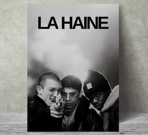La Haine Movie Poster, La Haine Wall Decor, La Haine Poster Print, Home ...