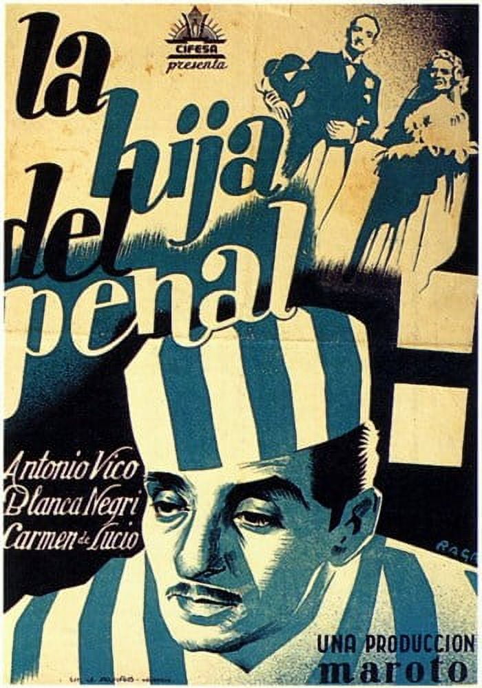 La Hija Del Penal Movie Poster 11 X 17 Walmart
