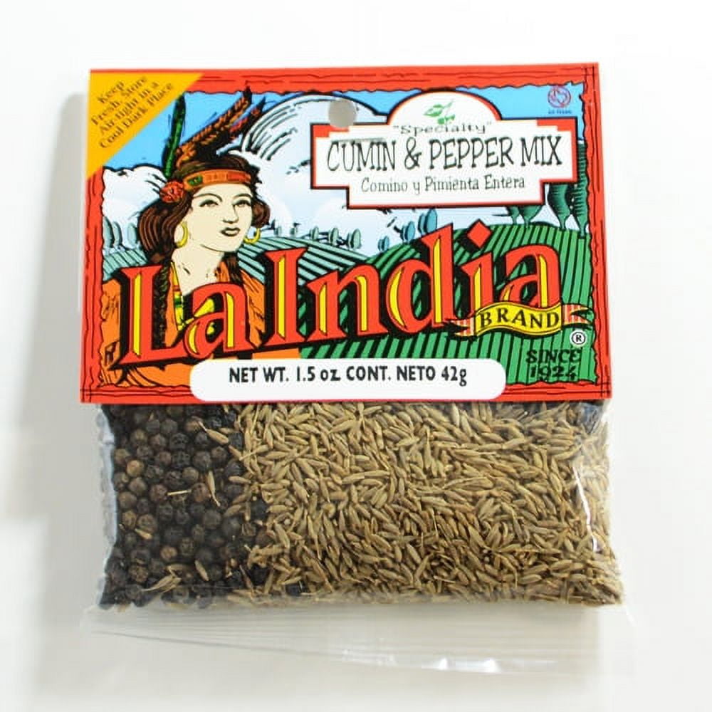 La India Cumin & Pepper Mix, 1.5 oz - Walmart.com
