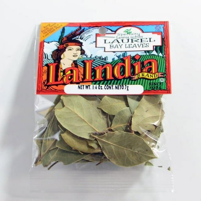 La India Laurel Bay Leaves, 0.25 oz - Walmart.com