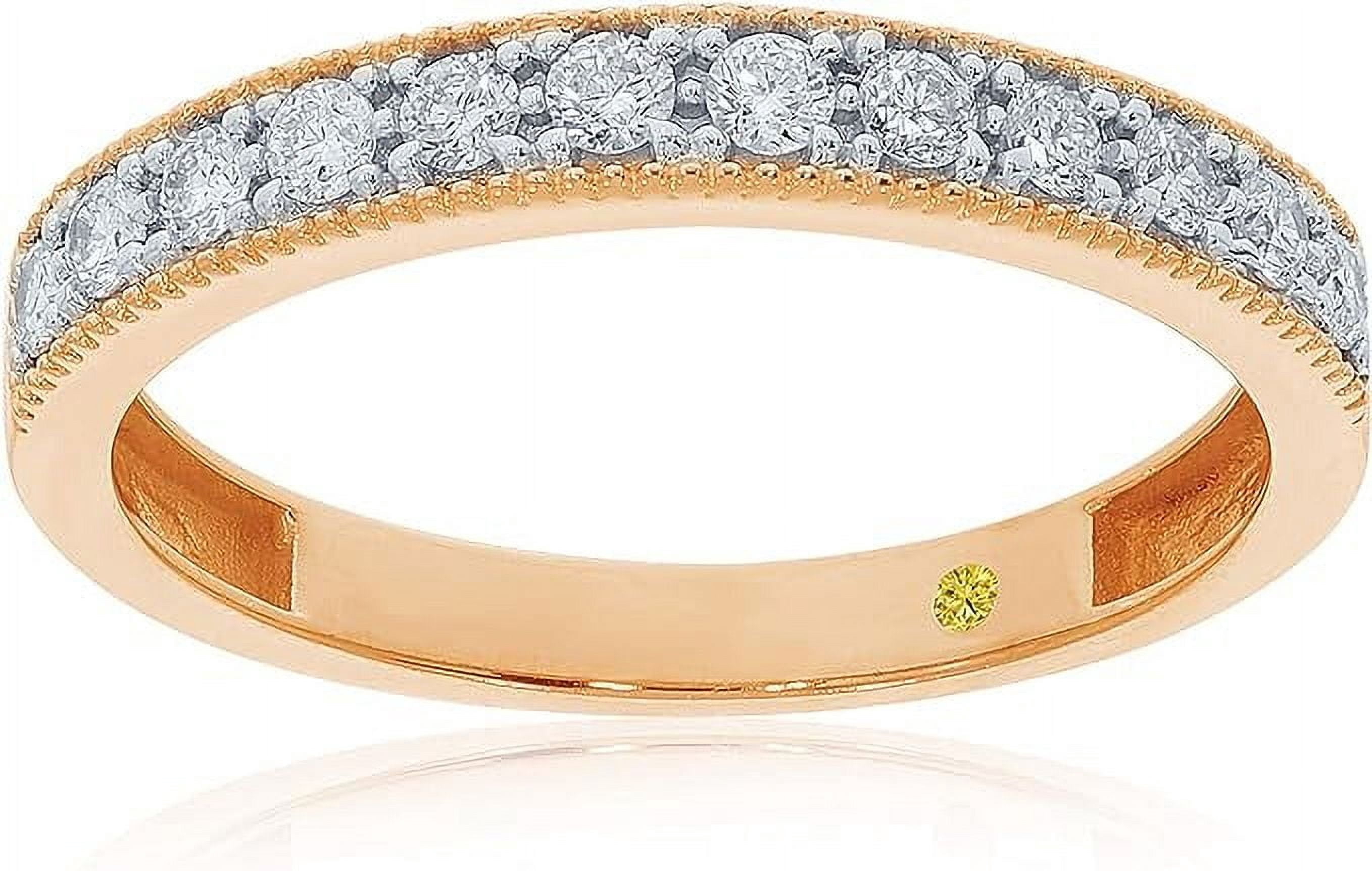 La Joya 1/4 Carat Art Deco Inspired Lab Created Diamond Rings for Women ...