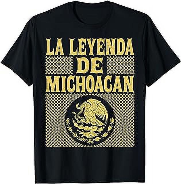 La Leyenda De Michoacan Mexican Eagle Vintage T-Shirt - Walmart.com