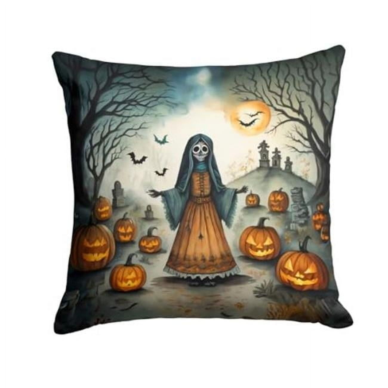 La Llorona Skeleton Spooky Halloween Fabric Decorative Pillow 18 in x ...