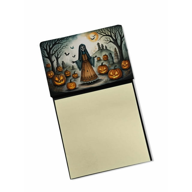 La Llorona Skeleton Spooky Halloween Sticky Note Holder 3.25 in x 5.25 ...