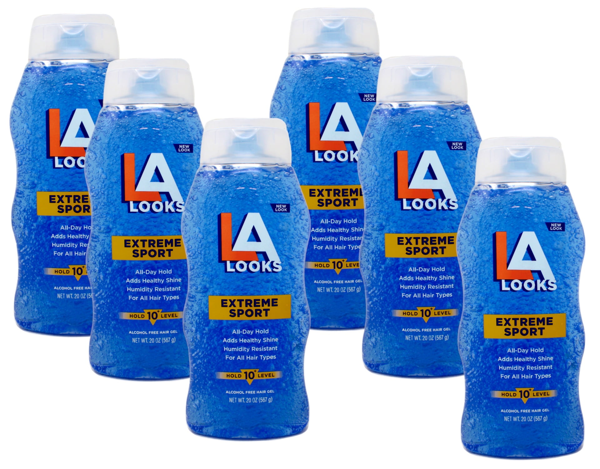 L.A. LOOKS Extreme Sport Hold 10 Level, All Day Hold, for All Hair ...