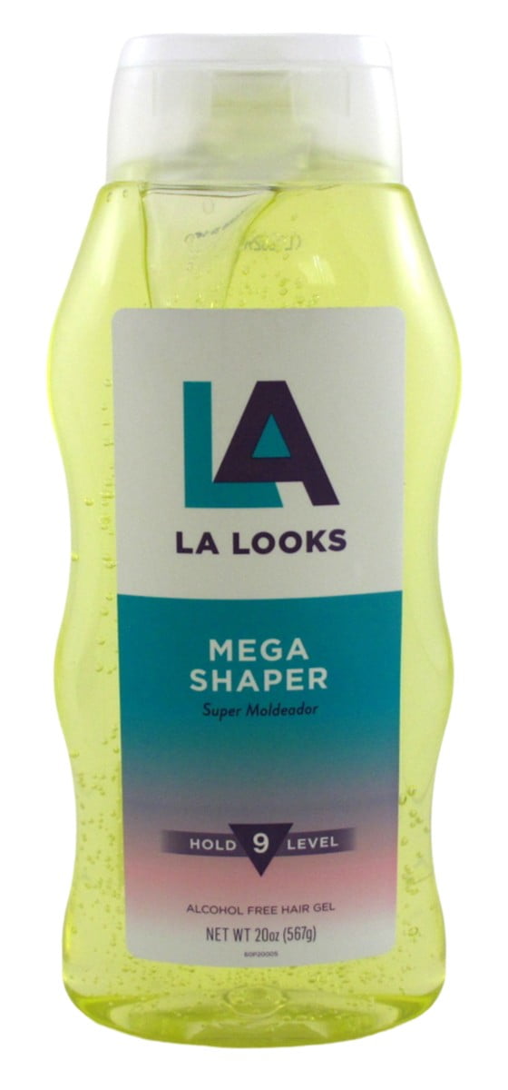 La Looks Gel #9 Mega Shaper 20 Ounce (Yellow) (591ml) (Pack of 2 ...