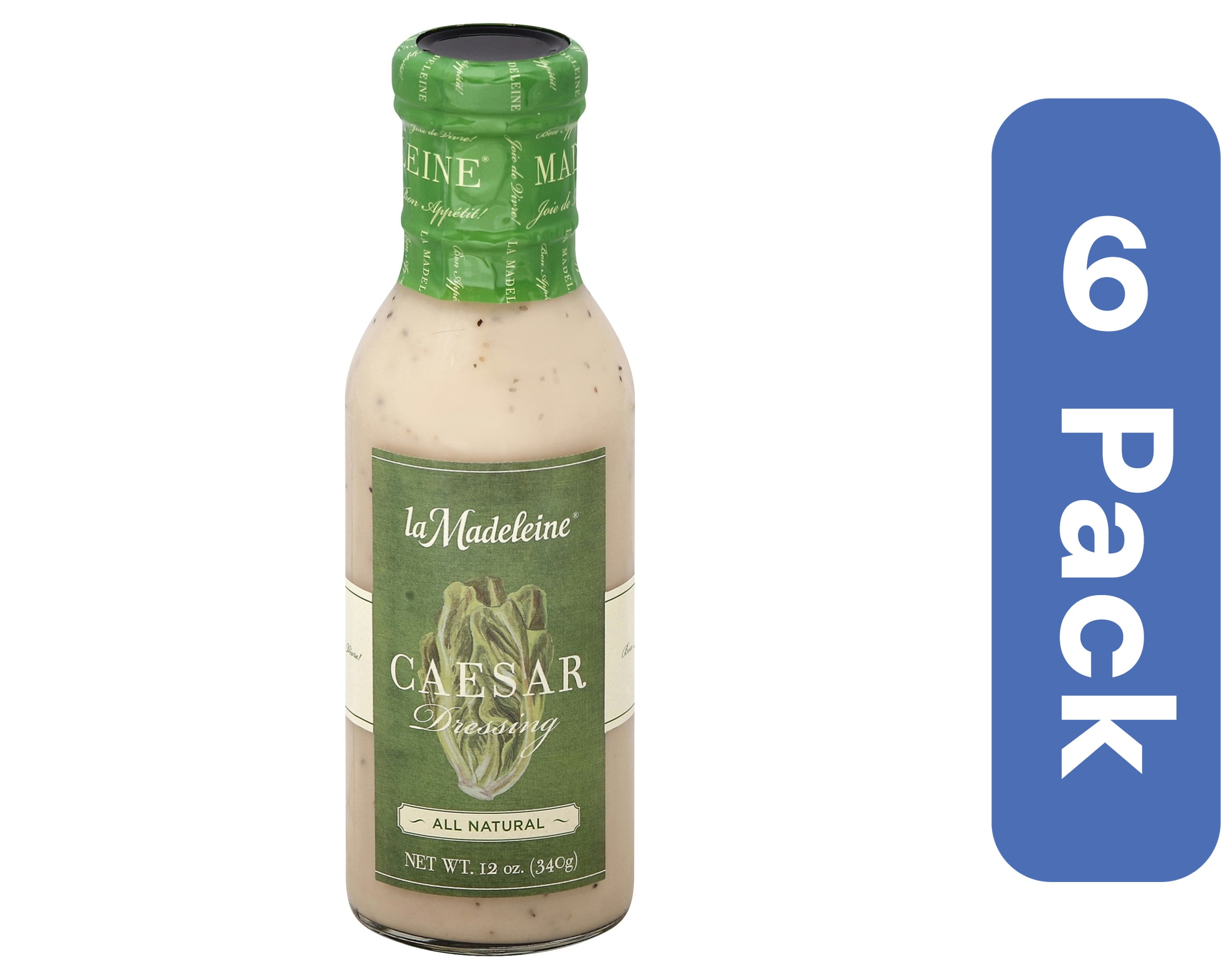 La Madeleine Caesar Dressing 12 oz (Pack Of 6) - Walmart.com
