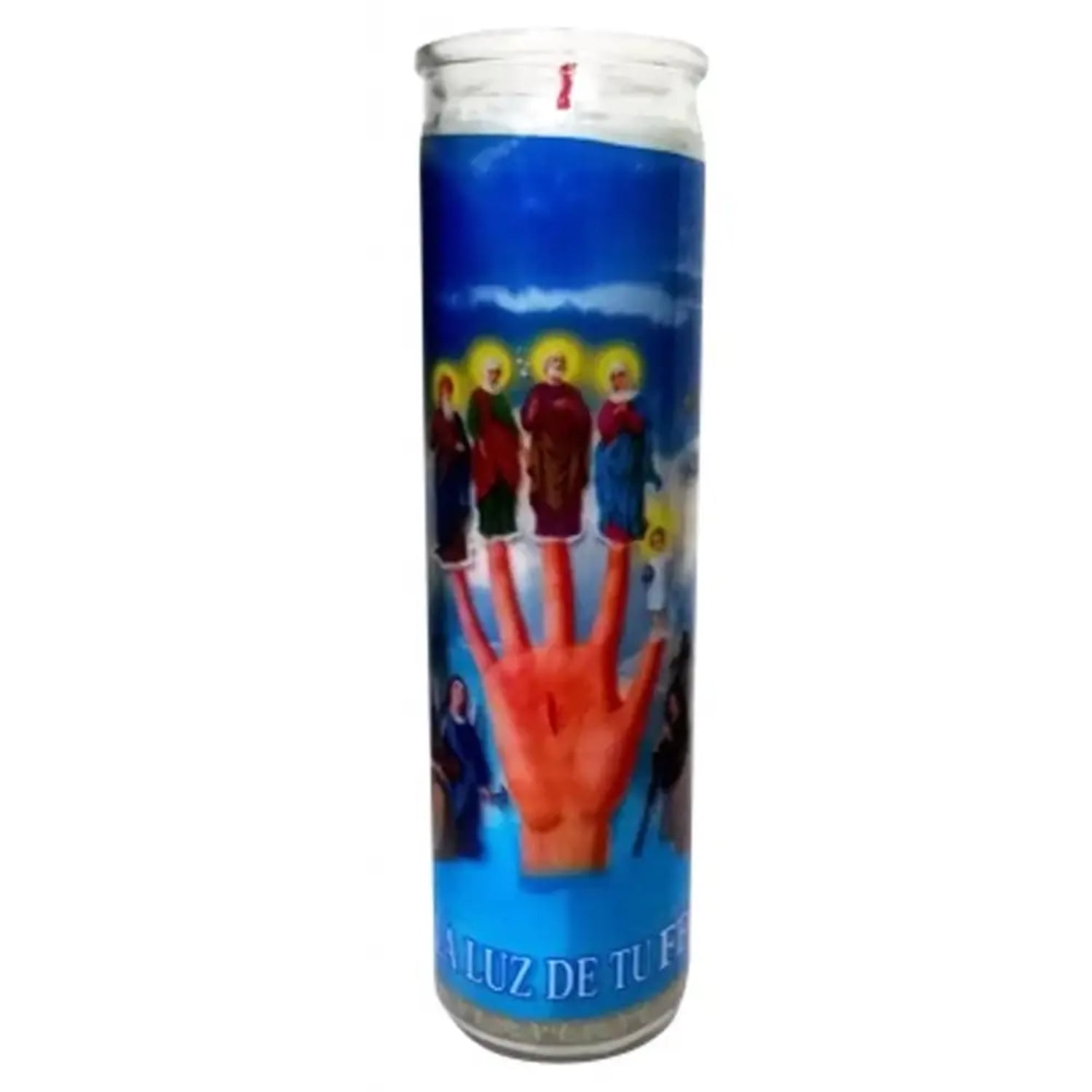 La Mano Poderosa White Candle tall - Walmart.com