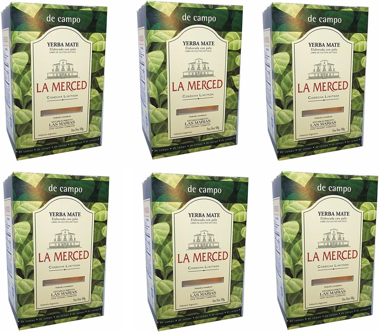 La Merced De Campo Yerba Mate 500 g (1.1 lb) 6 units - Walmart.com