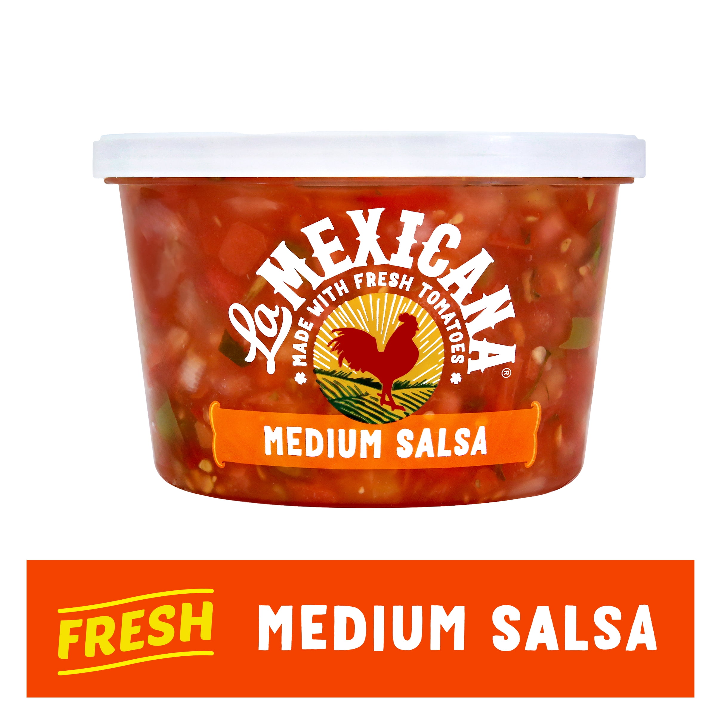La Mexicana Medium Salsa, Regular 16 oz, Refrigerated - Walmart.com