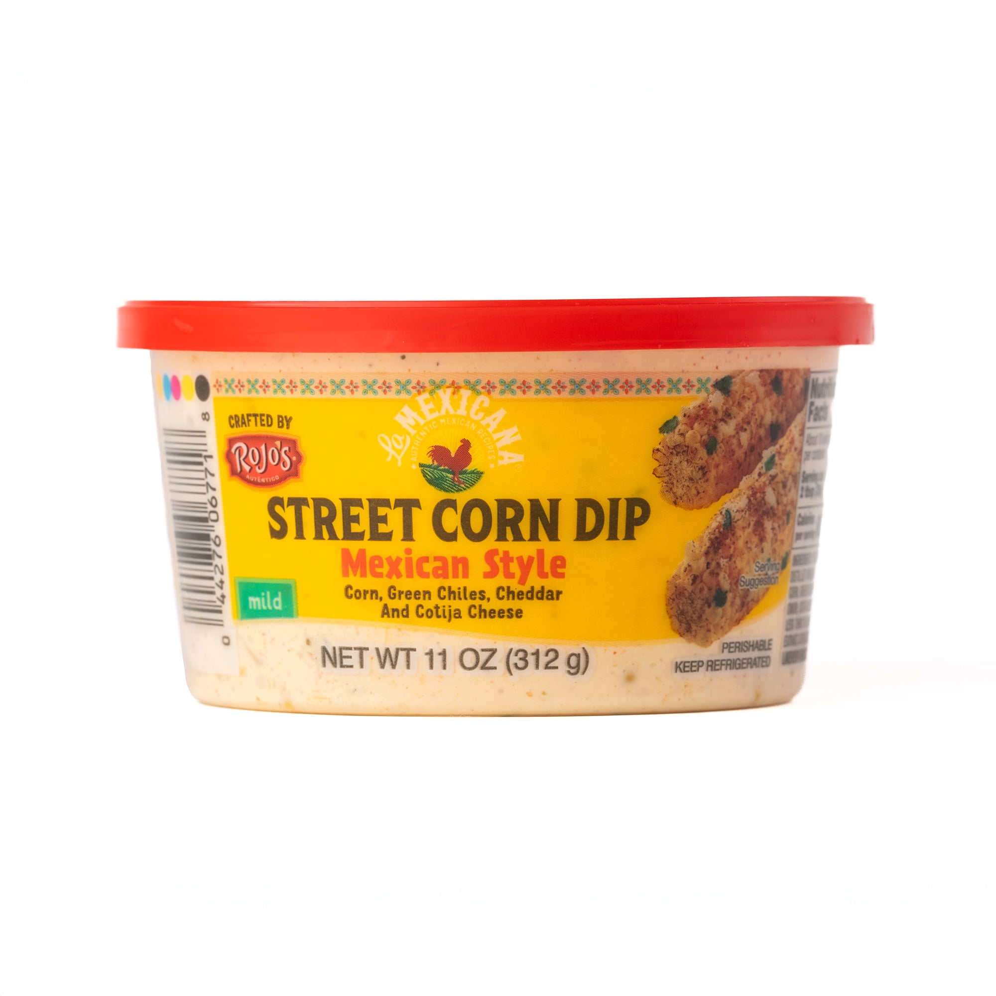 La Mexicana Rojo's Mexican Style Street Corn Dip, 11 oz Cup ...