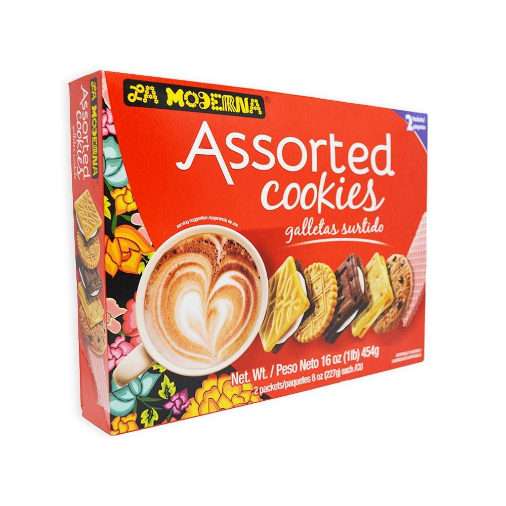 La Moderna Assorted Cookies, SSF20 Cinnamon, Chocolate Chip, Wafer ...