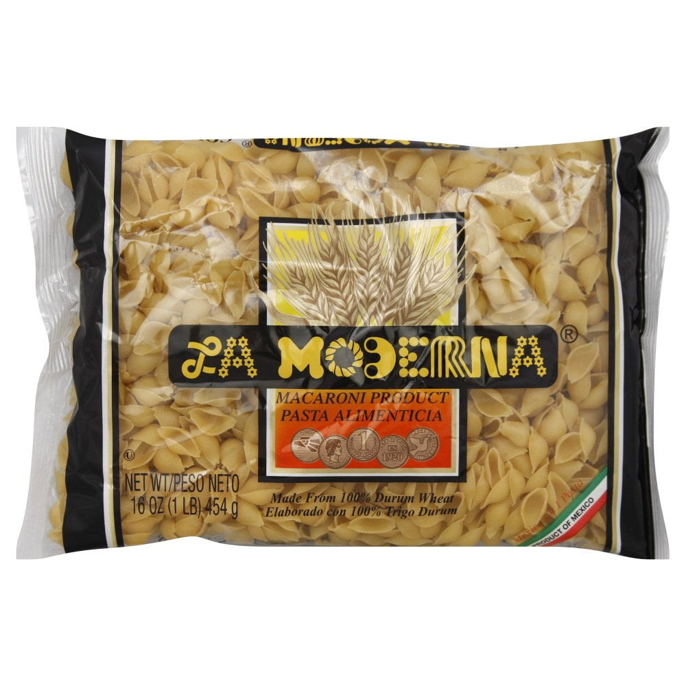La Moderna Pasta Shells 16 oz (Pack of 18) - Walmart.com