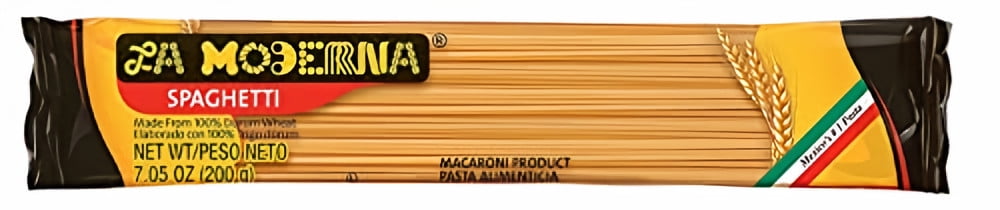 La Moderna Pasta Spaghetti 7 oz (Pack of 20) - Walmart.com