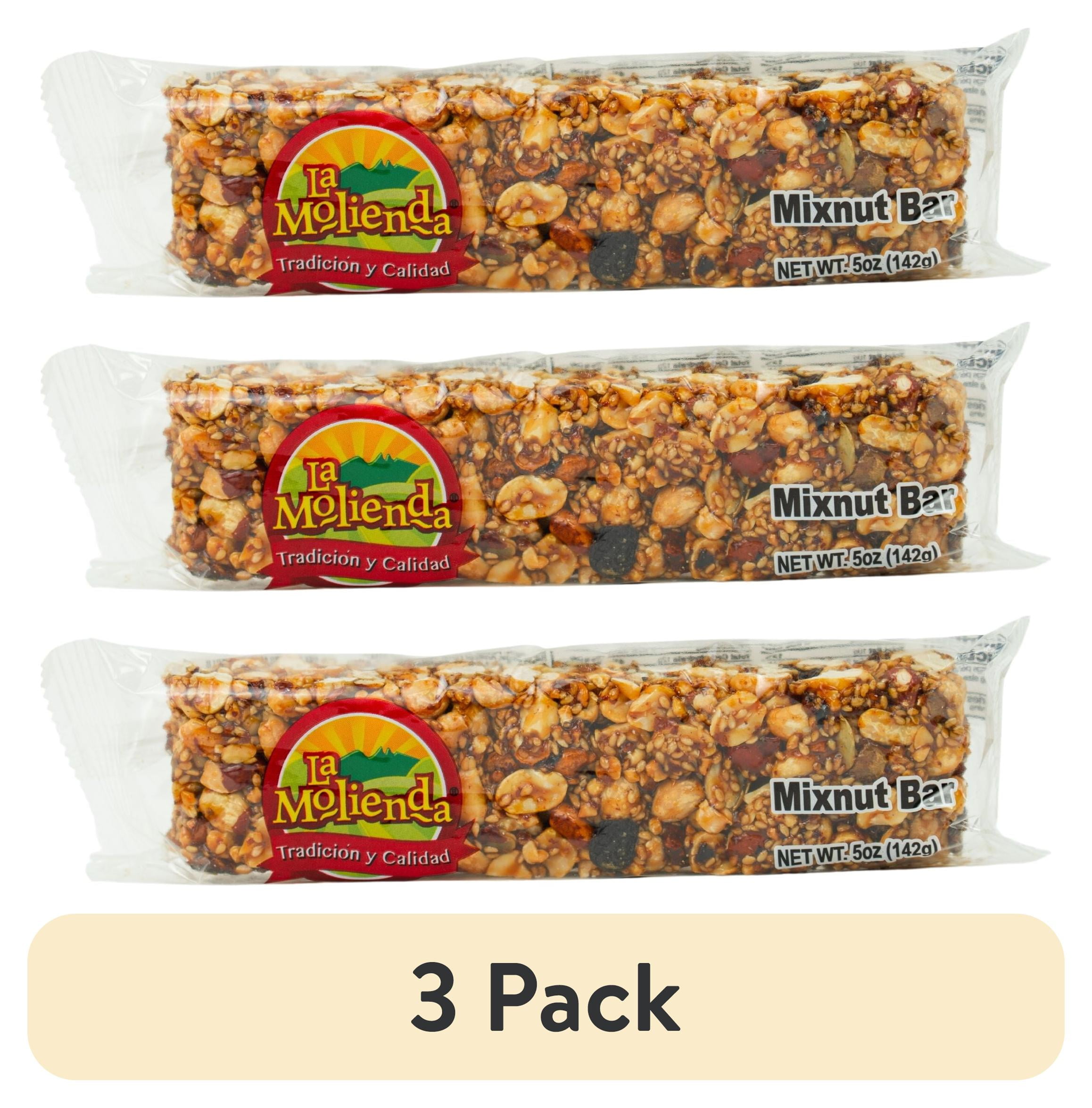 (3 pack) La Molienda Big Mix Peanut Candy Bar, Mexican Traditional ...