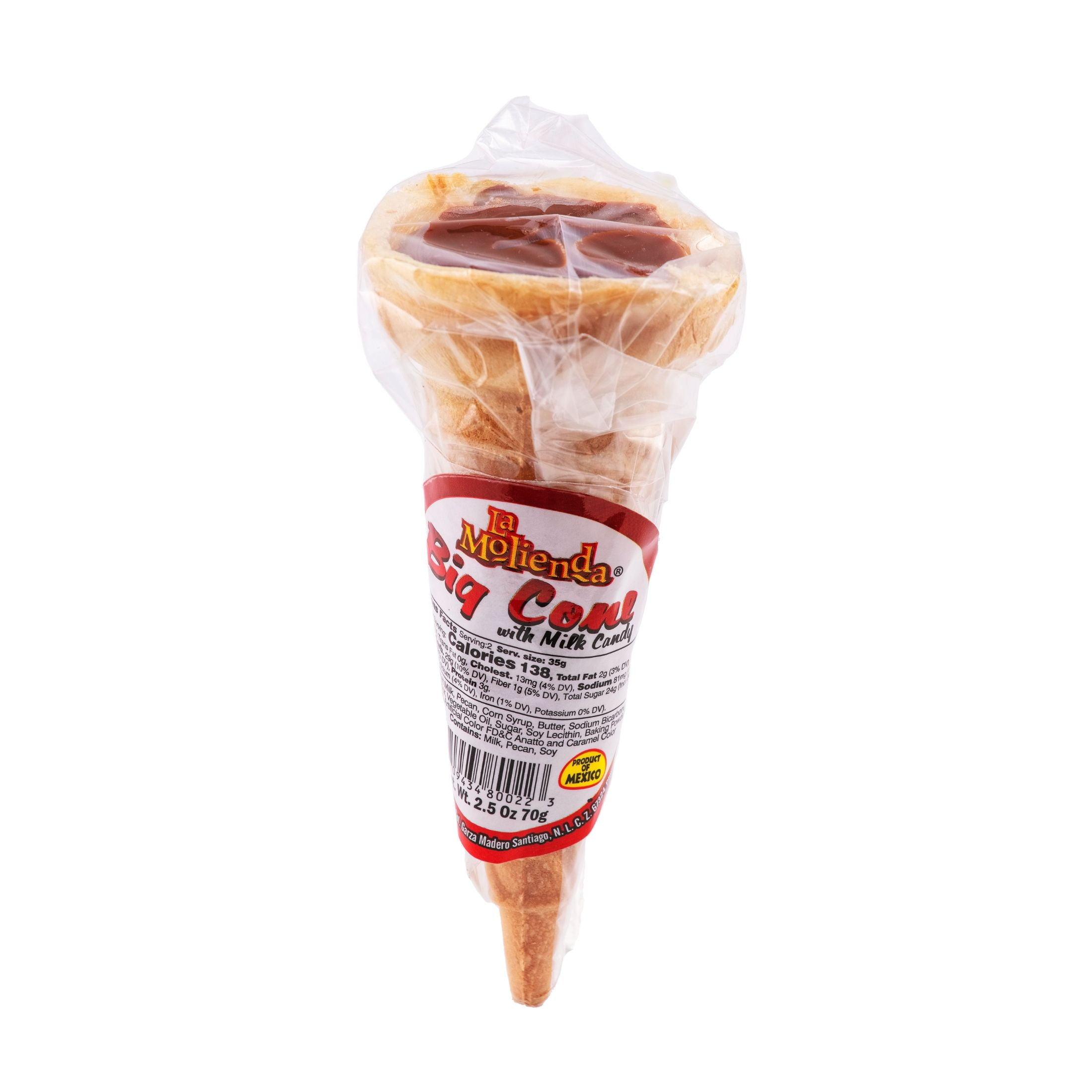 La Molienda Goat Milk Mega Cone Candy, Mexican Traditional Candy, 2.5 ...