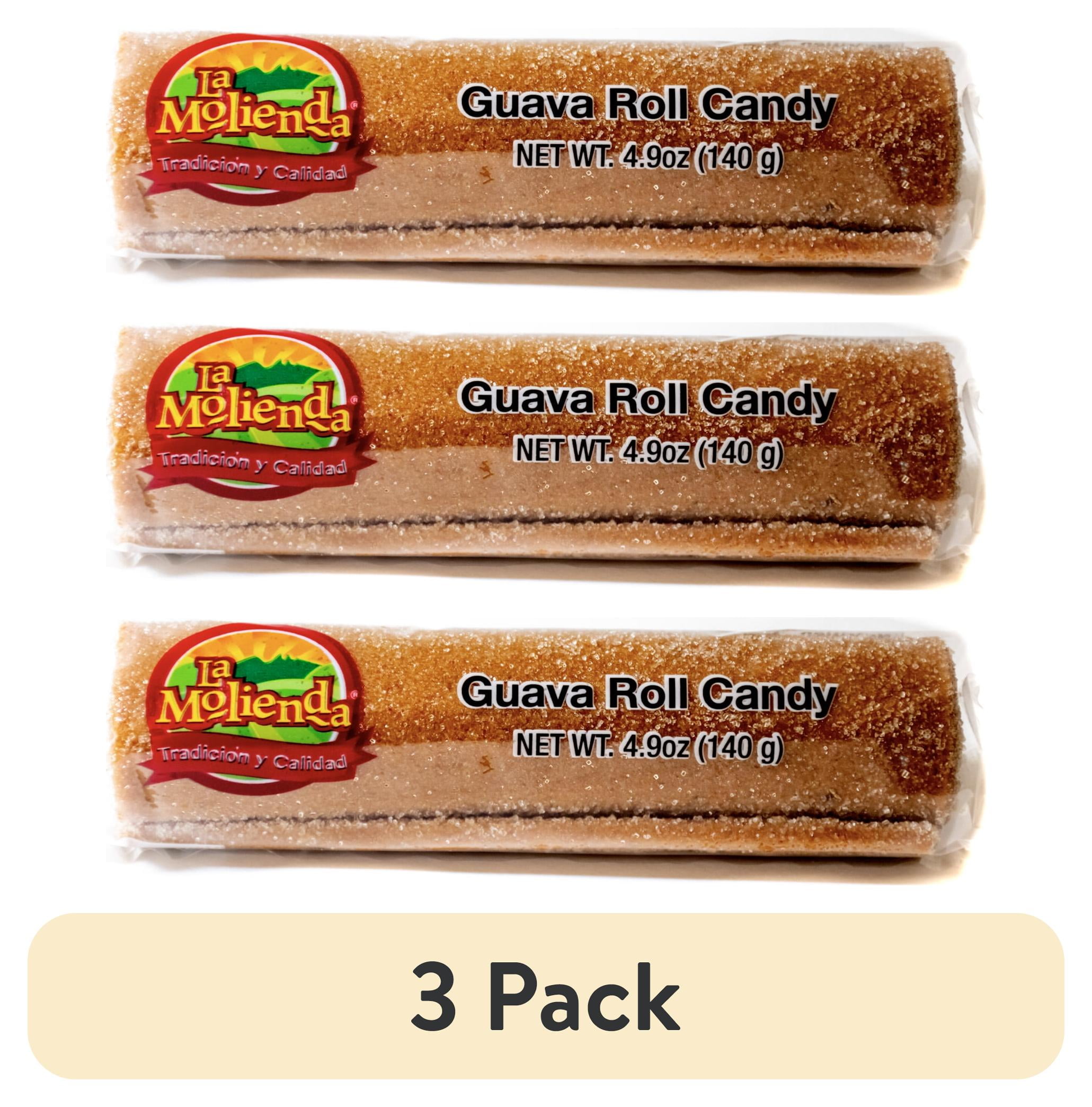 (3 pack) La Molienda Natural Guava Roll Candy, Mexican Traditional ...