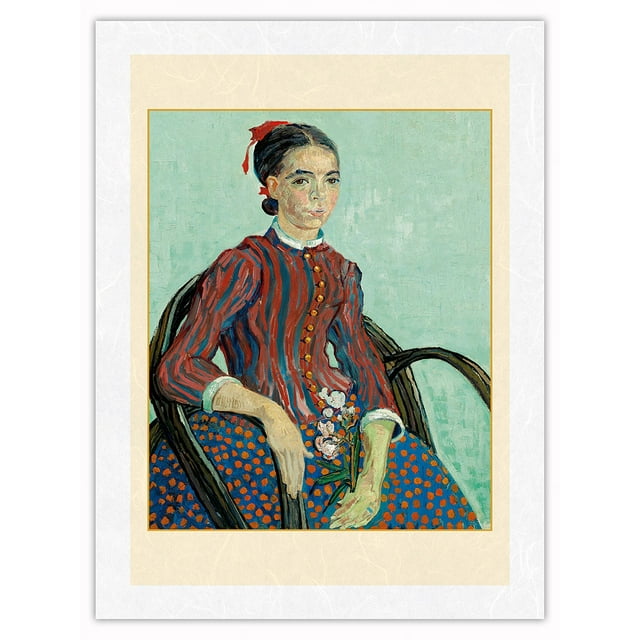 La Mousmé - From an Original Color Painting by Vincent Van Gogh c.1888 ...