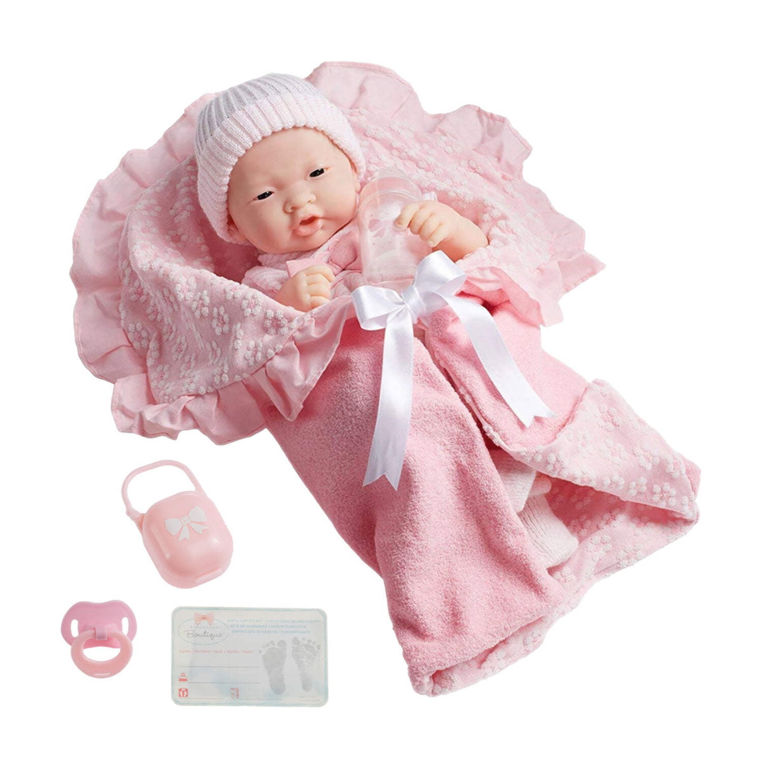 La Newborn 15.5" Soft-Body Realistic Newborn Baby Doll Deluxe Layette ...