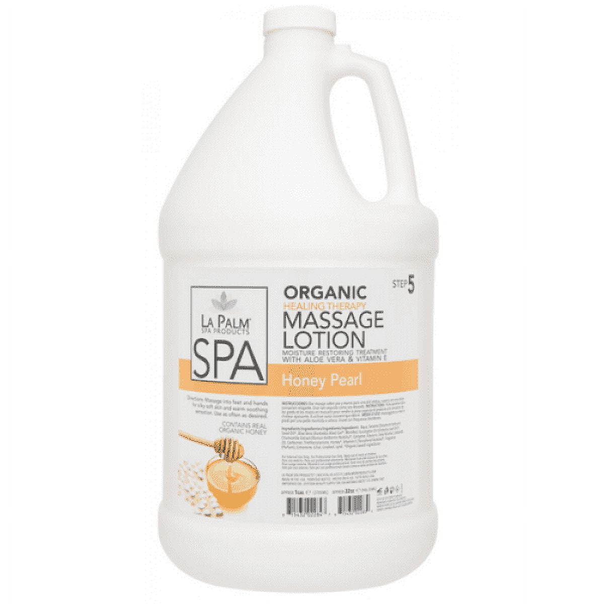 La Palm ORGANIC Healing Therapy Massage Lotion w/ Aloe Vera + Vitamin E ...