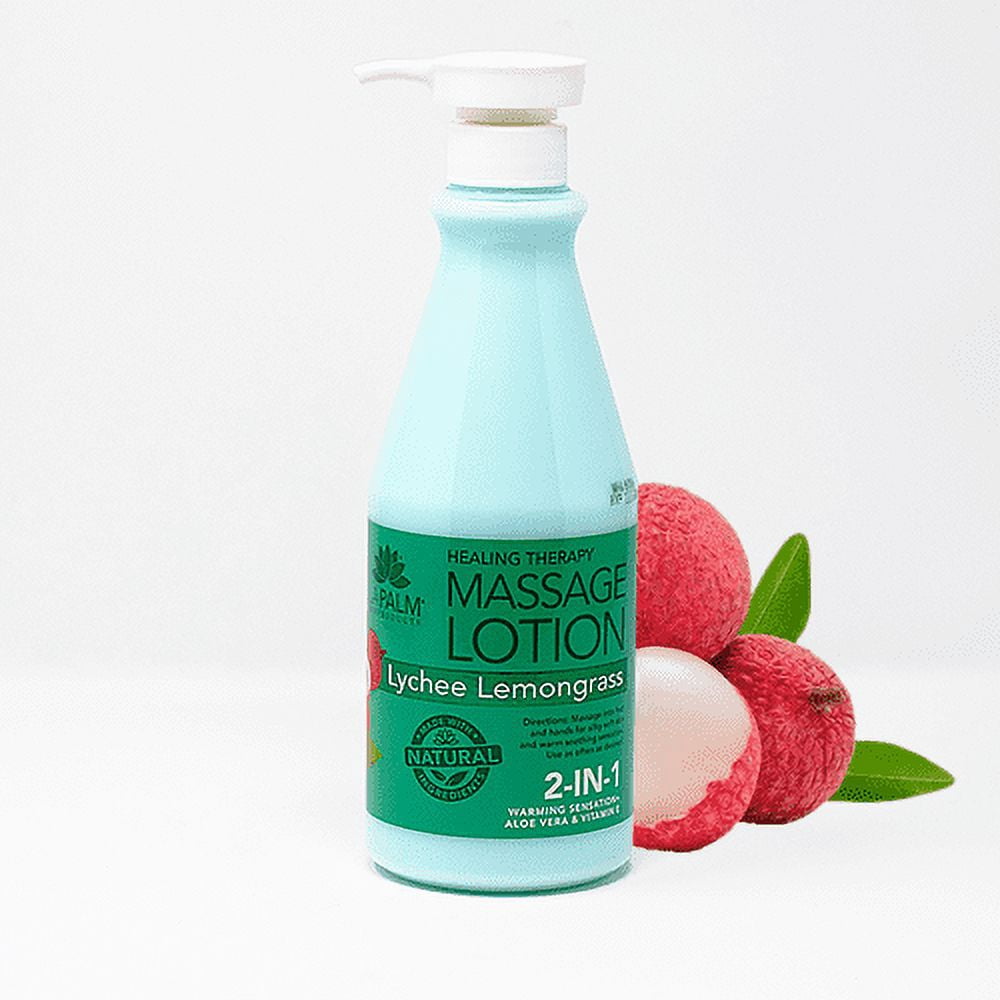 La Palm Organic Healing Therapy Lotion w/ Aloe Vera + Vitamin E ...
