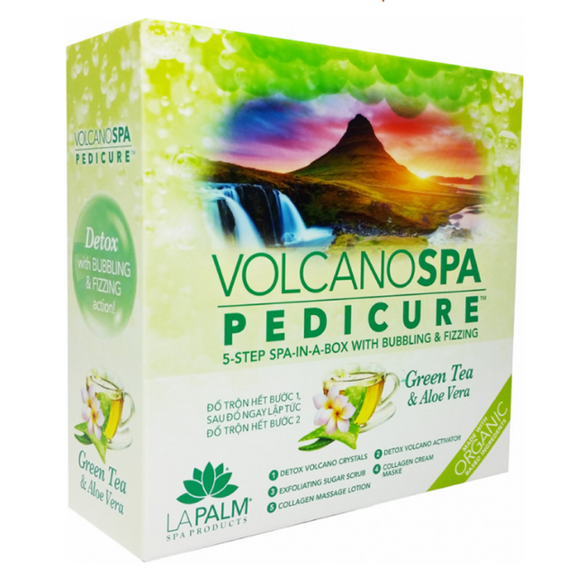 La Palm Volcano Spa Pedicure - 5-Step System w/Mega Eruption Technology ...