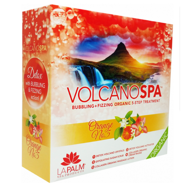 La Palm Volcano Spa Pedicure - 5-Step System w/Mega Eruption Technology ...