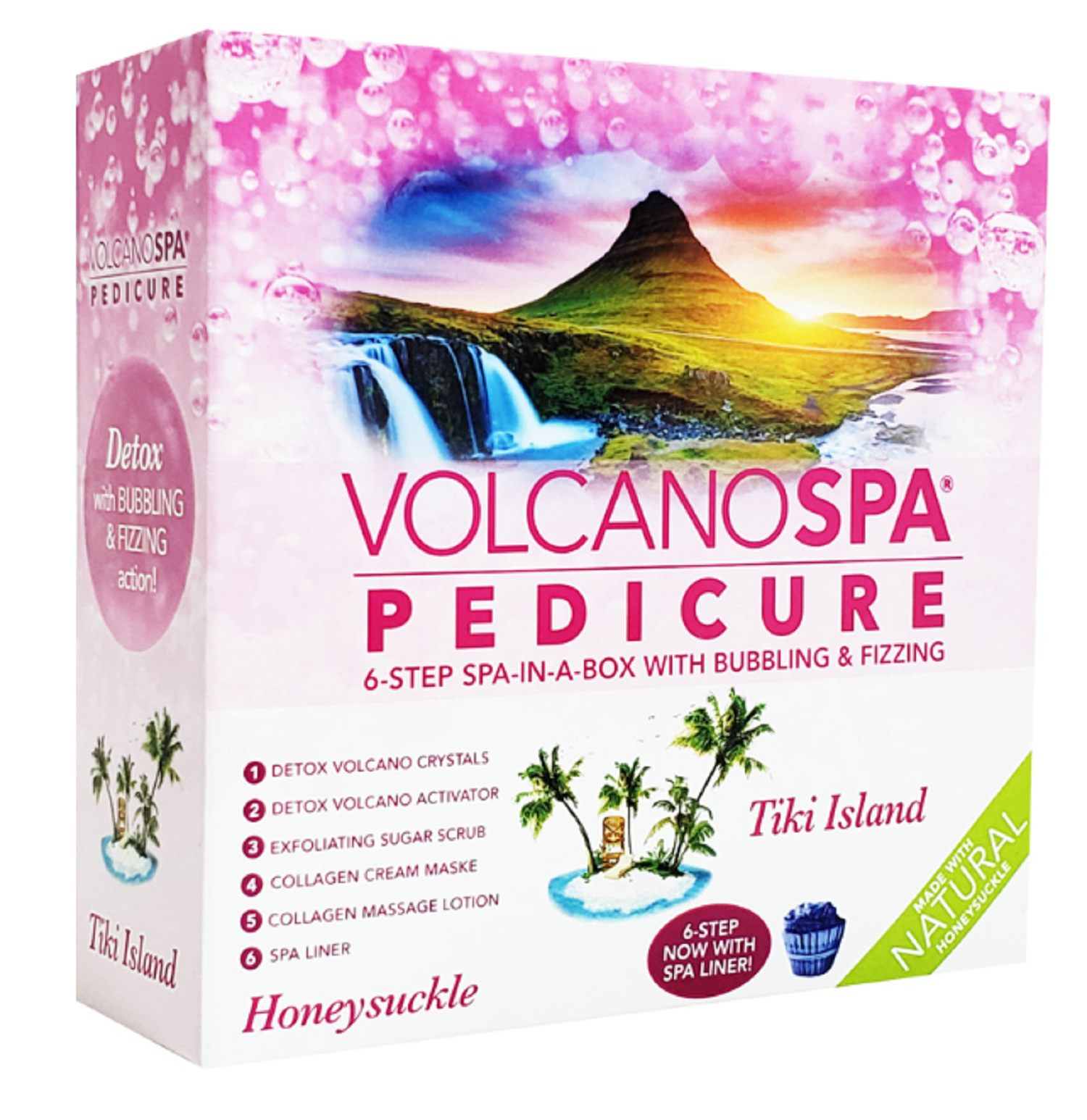 La Palm Volcano Spa Pedicure - 5-Step System w/Mega Eruption Technology ...