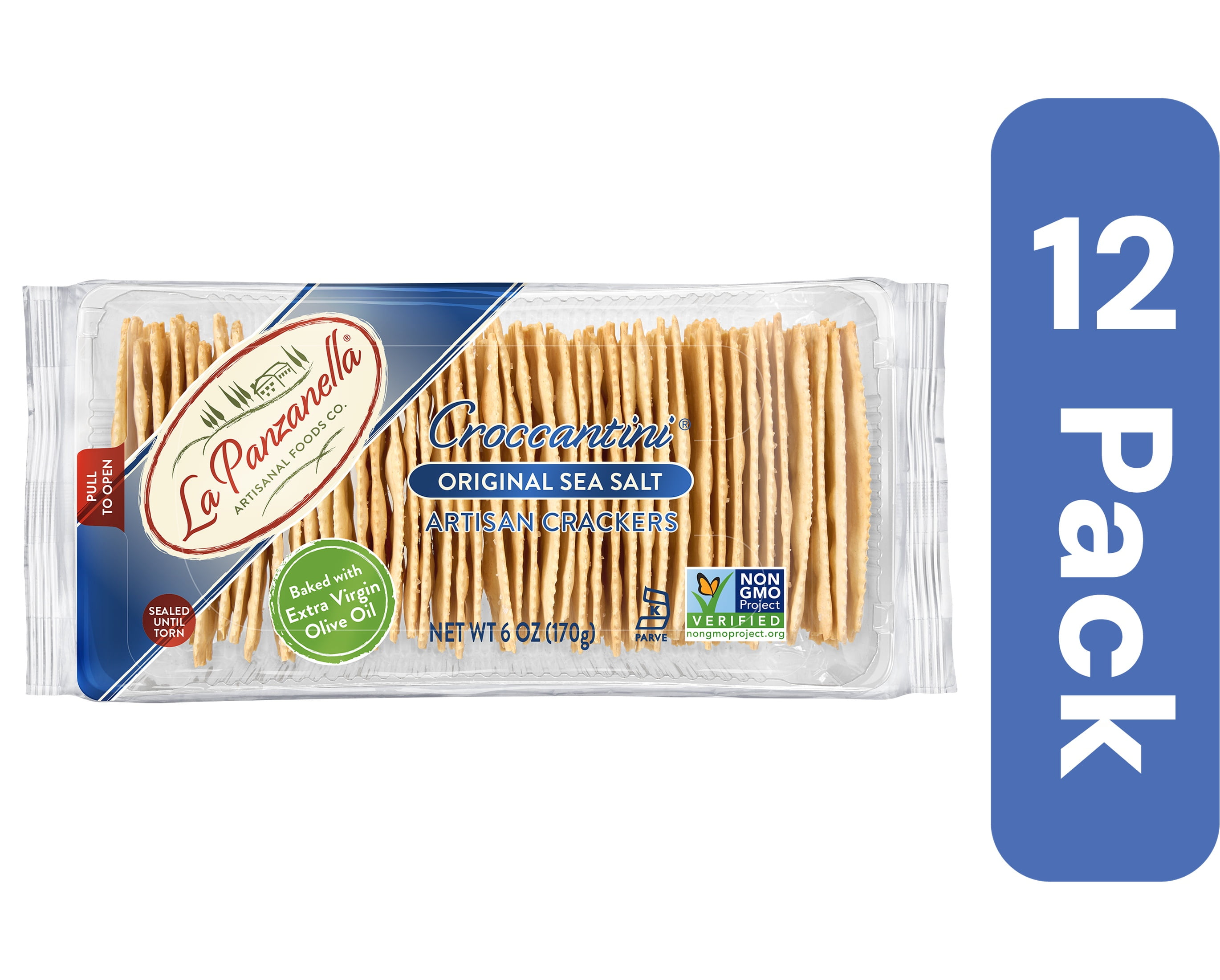 La Panzanella Mini Original Croccantini 6 oz (Pack Of 12) - Walmart.com