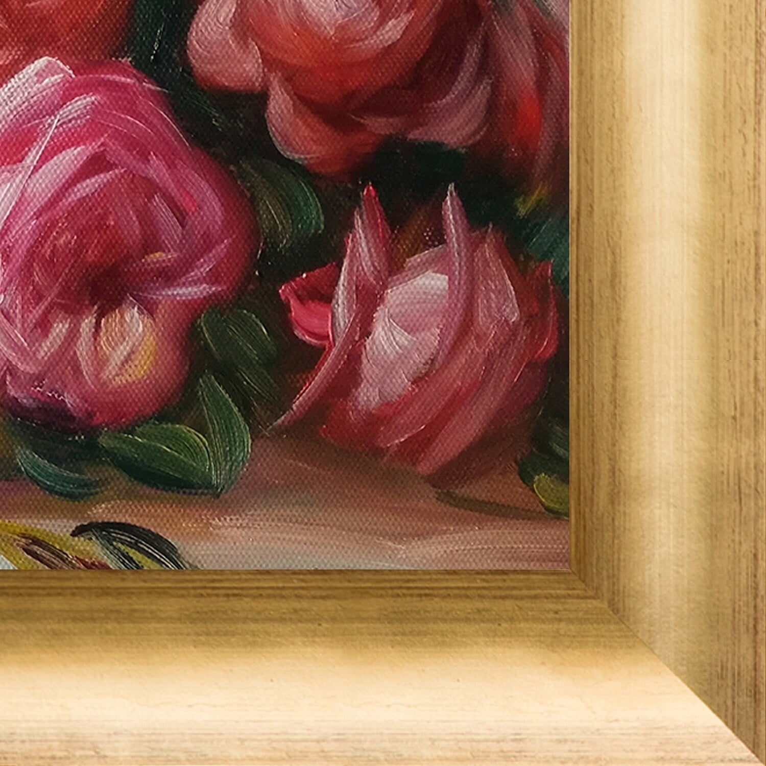 La Pastiche Discarded Roses by Renoir Hand Painted Oil Reproduction ...
