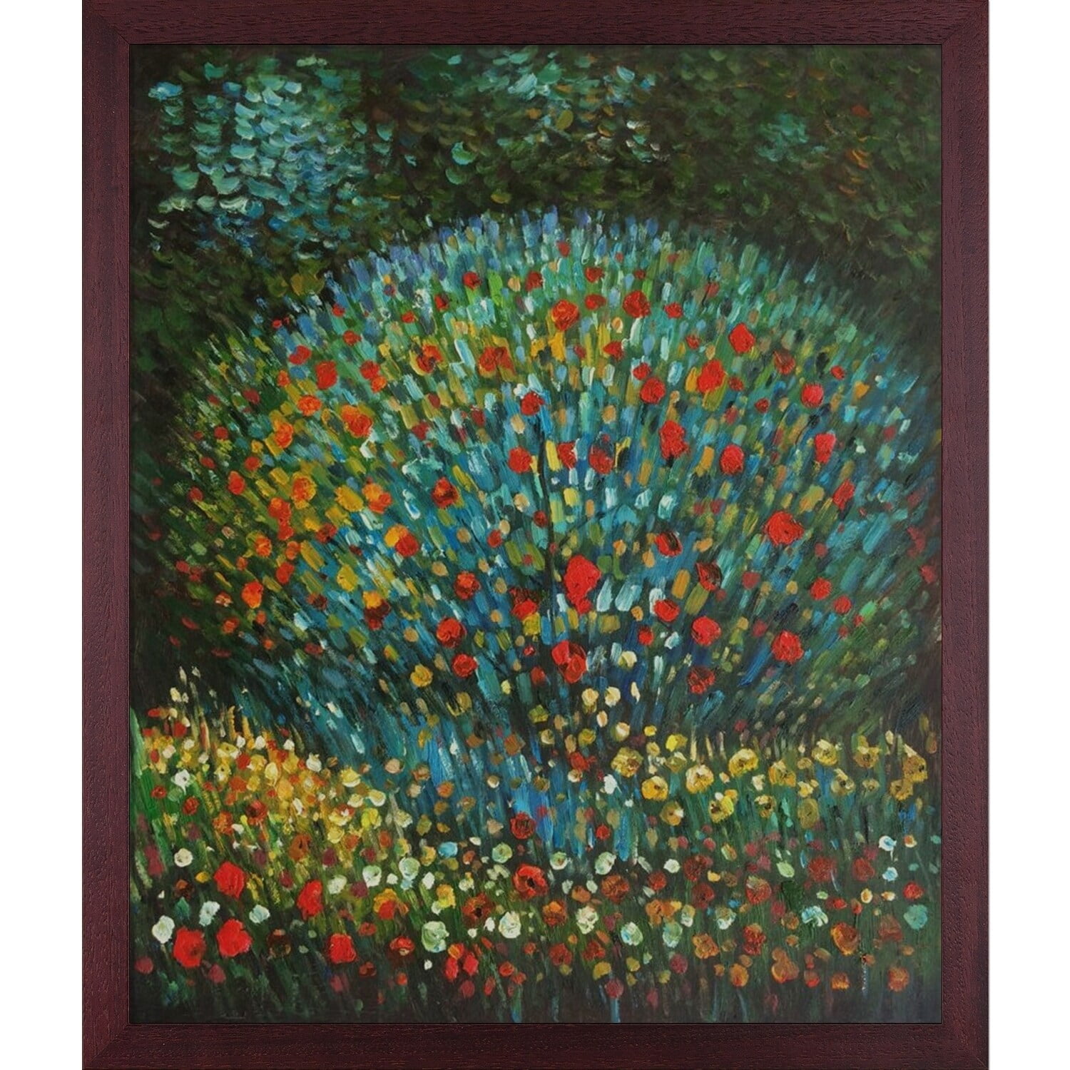 La Pastiche Gustav Klimt 'Apple Tree I' Hand Painted Oil Reproduction ...