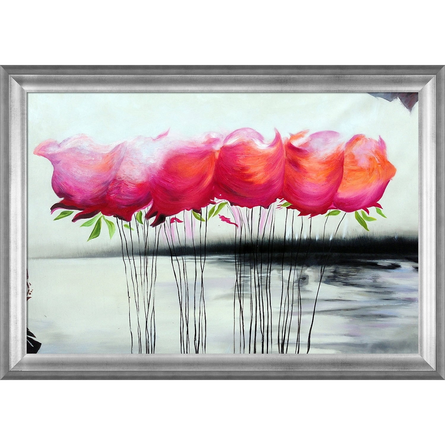 La Pastiche Michael Hitt 'A Touch Of Color' Framed Fine Art Print ...