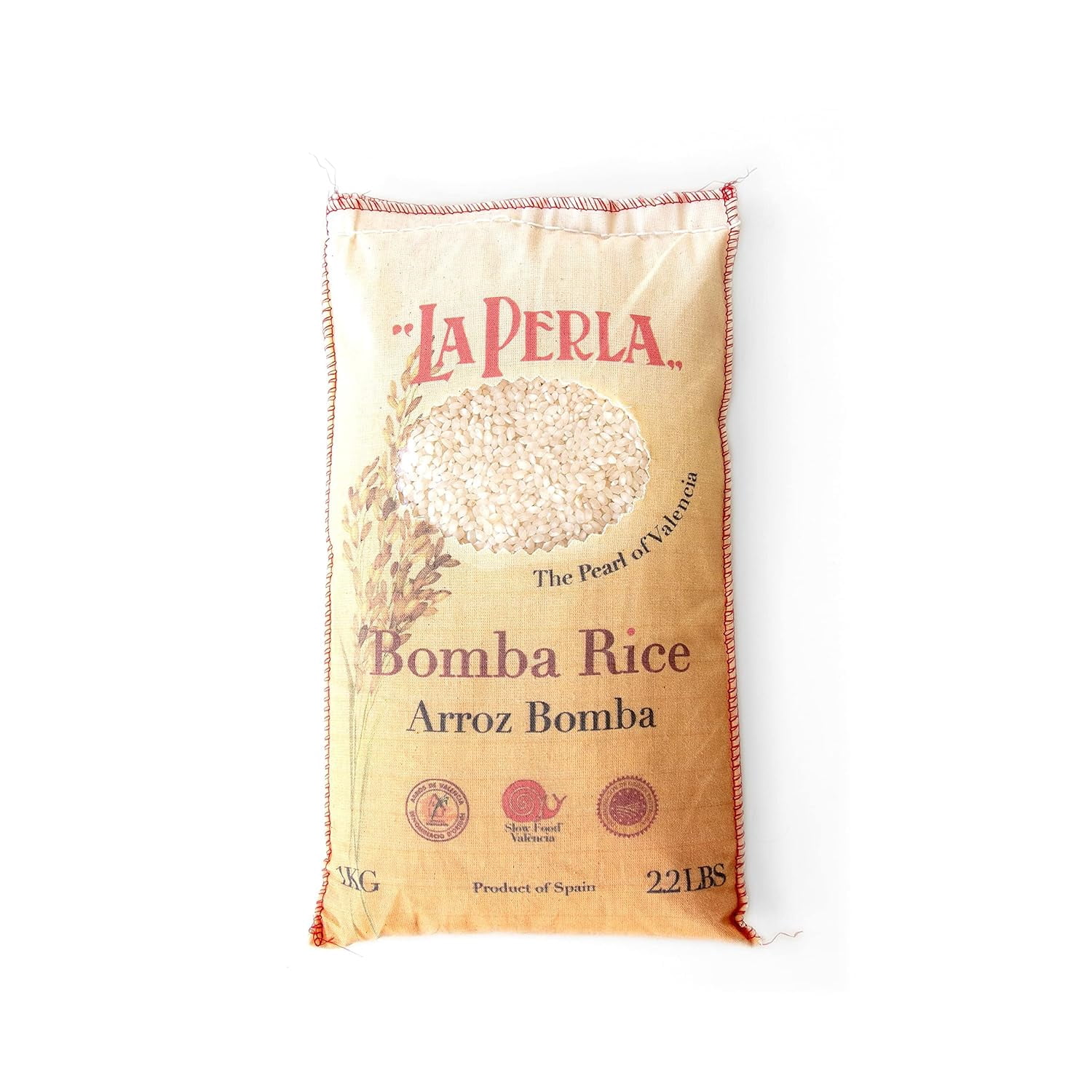 La Perla Bomba Rice, Slow Food Valencia Certified, 2.2 lbs - Walmart.com