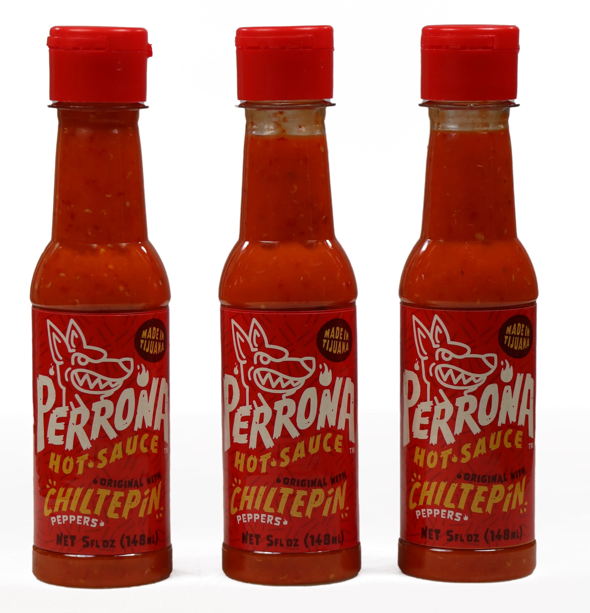 La Perrona Chiltepin Hot Sauce 5oz, Made with Chiltepin and Habanero ...