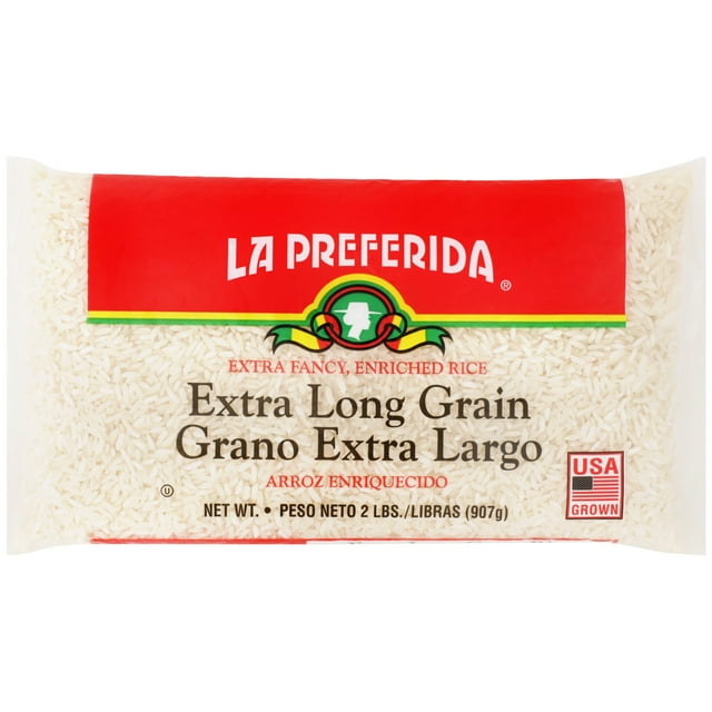 La Preferida Extra Long Grain Rice, 2 lb Bag - Walmart.com