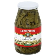 Doña María Nopalitos, Tender Cactus, Shelf-Stable, Sliced, 30 oz Glass ...