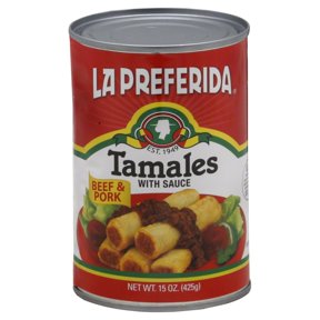Hormel Hot n' Spicy Beef Tamales, Canned Tamales, 15 oz, Spiced Chili ...