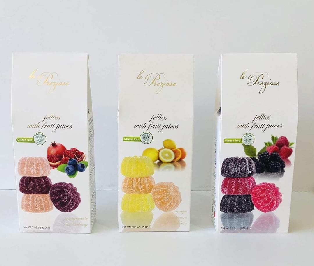 La Preziose Fruit Jellies Variety of 3: Orange / Lemon, - Pom Fruit ...