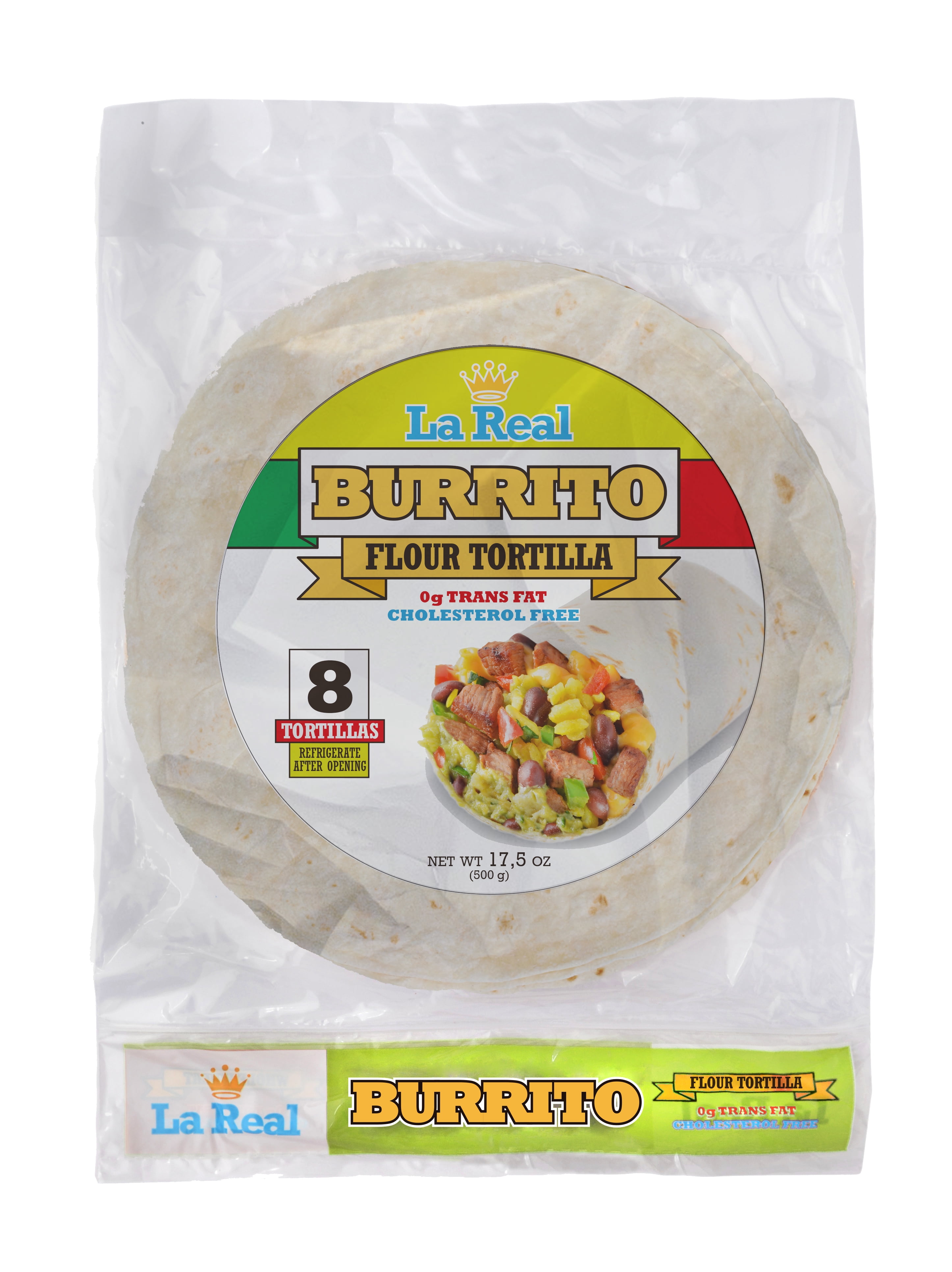 La Real Fajitas Flour Tortillas 10" - Walmart.com
