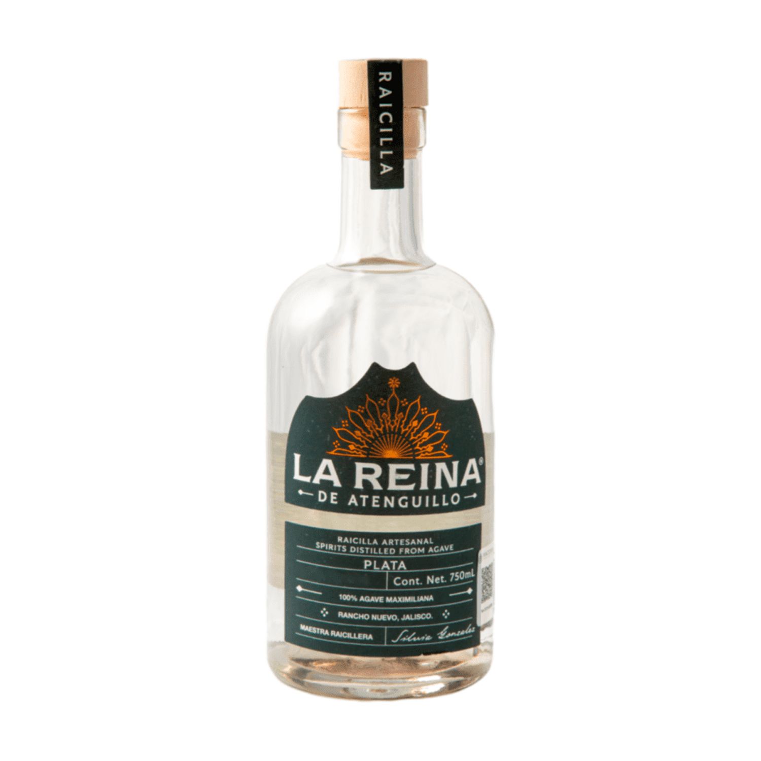 La Reina De Atenguillo Plata Mezcal, 750 ml 42% ABV - Walmart.com