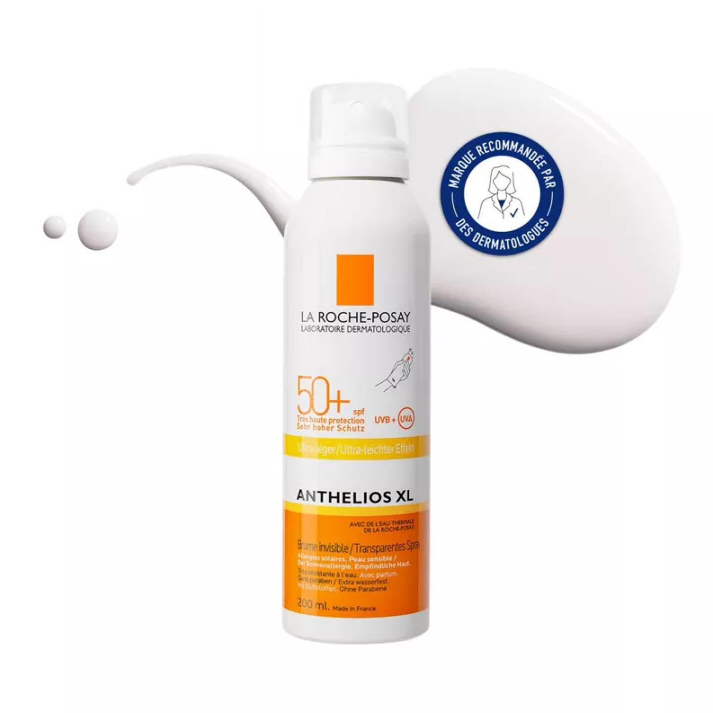 La Roche-Posay Anthelios XL Ultra-Light Invisible Mist SPF50+ Spray ...