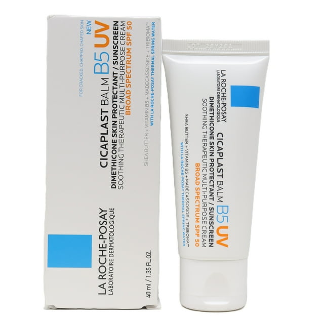 La Roche-Posay Cicaplast Balm B5 Uv Soothing Therapeutic Cream 1.35oz ...