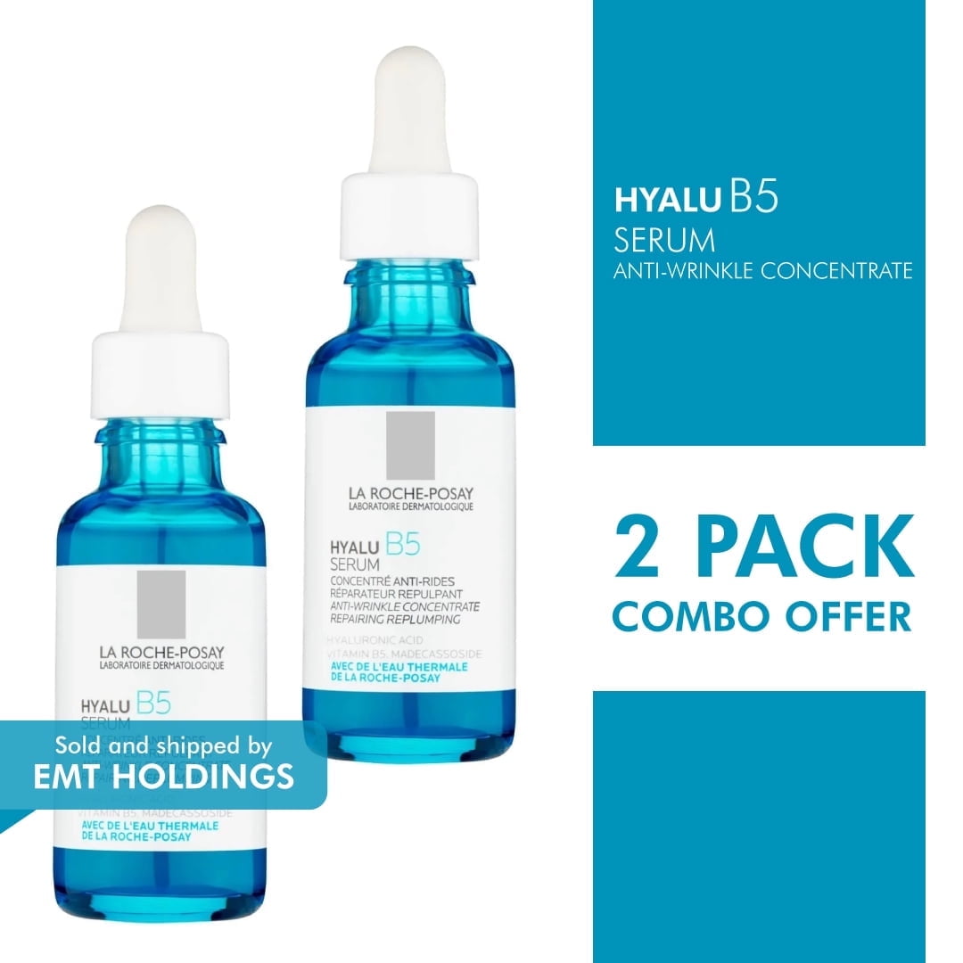 La-Roche-Posay Hyalu B5 Pure Hyaluronic Acid Serum for Face, 1.0 FL.OZ ...