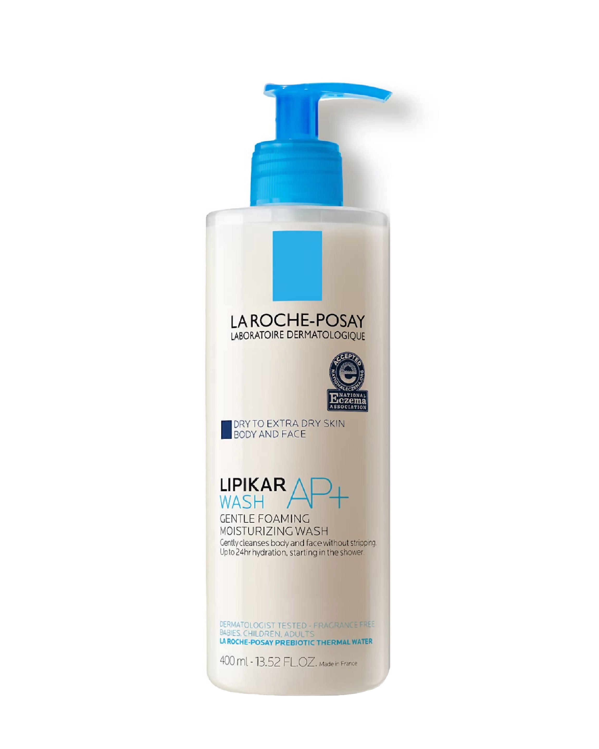 La Roche-Posay Lipikar Dry Skin Hydrating Shower Wash for Face and Body ...