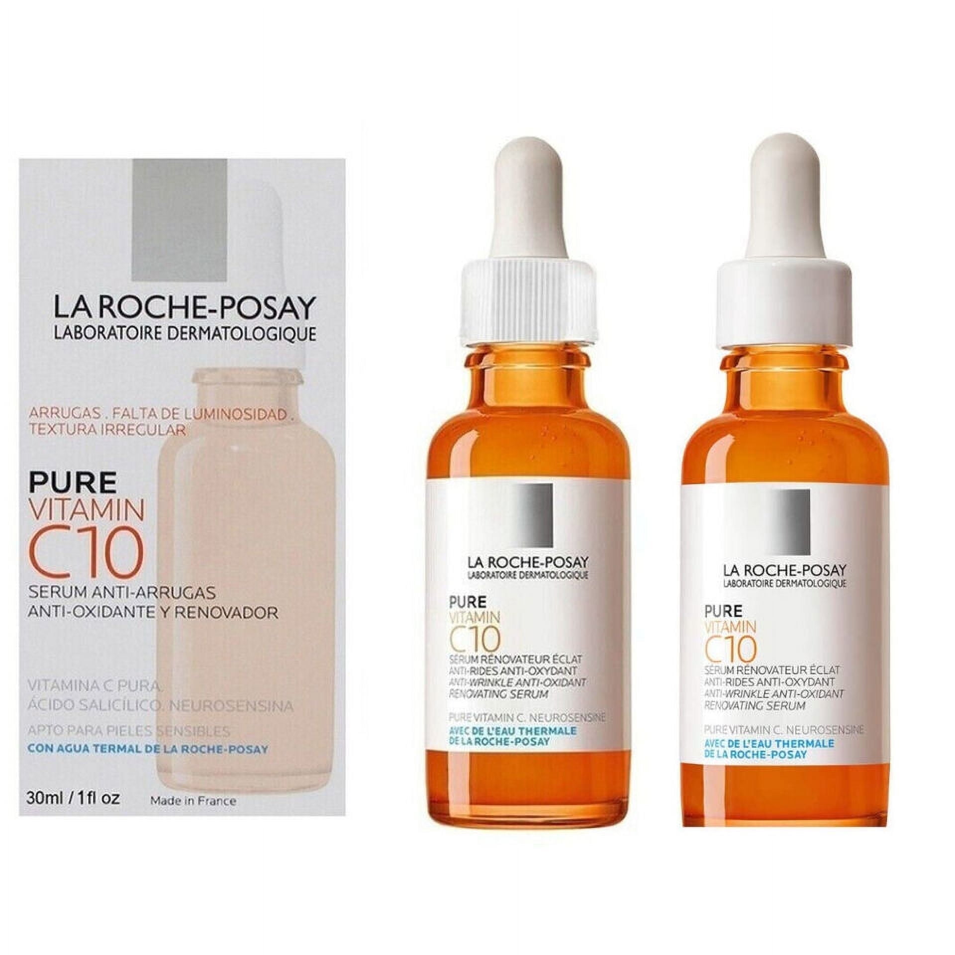 La-Roche-Posay Pure Vitamin C10 Serum 1oz - Anti-Aging Serum, Face and ...