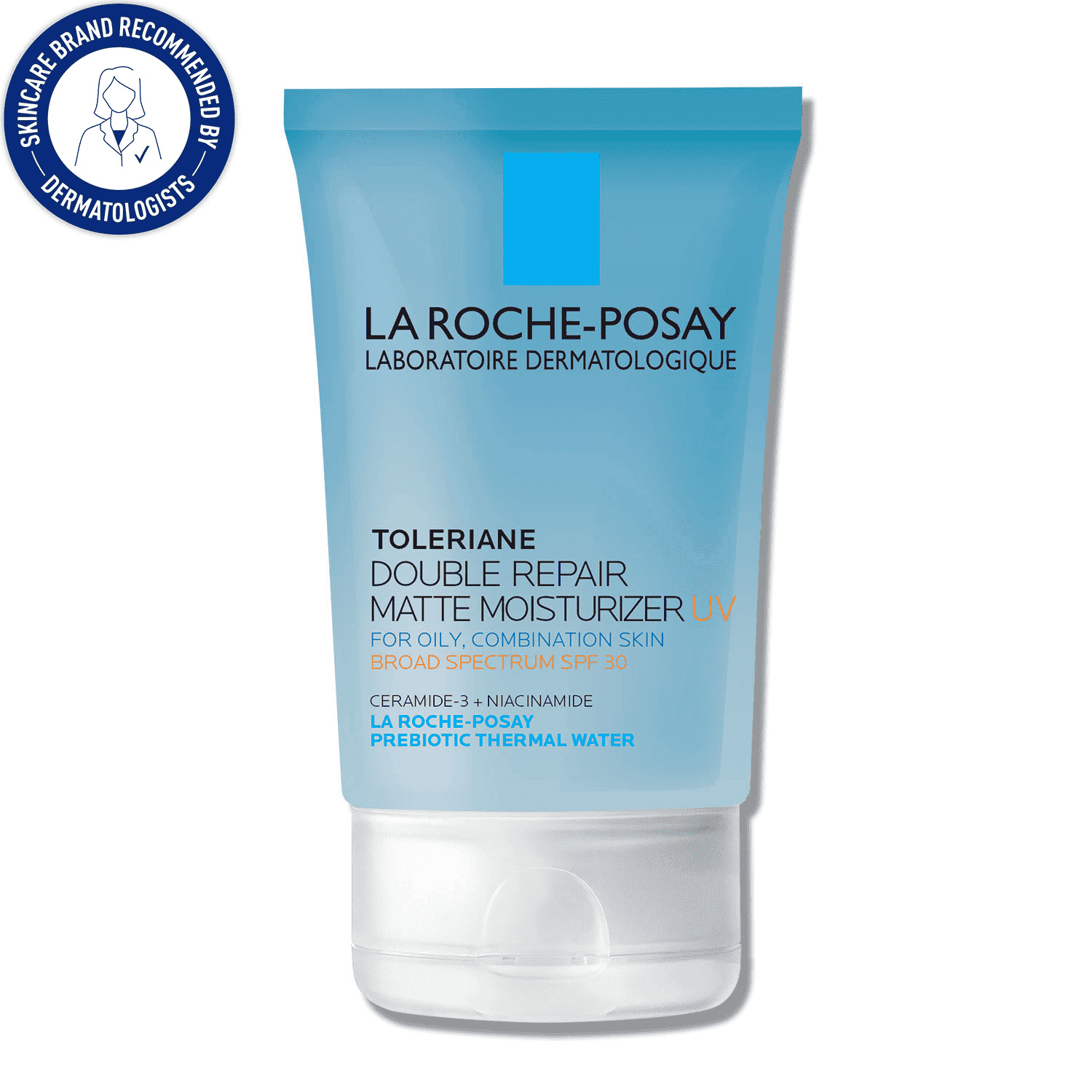 La Roche-Posay Toleriane Double Repair Matte Moisturizer SPF 30, 3.38 ...