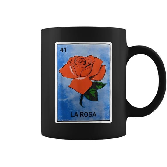 La Rosa Card Mexican Lottery Card For Girl Women Coffee Mugs - Walmart.com