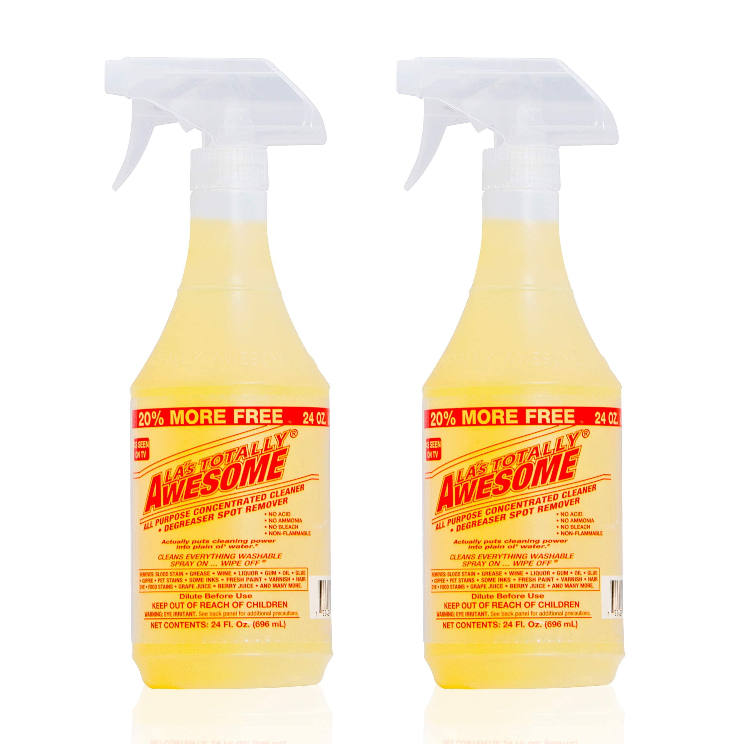 La's Totally Awesome Cleaner and Degreaser, 2 Pack, 48 Oz Total, Liquid ...