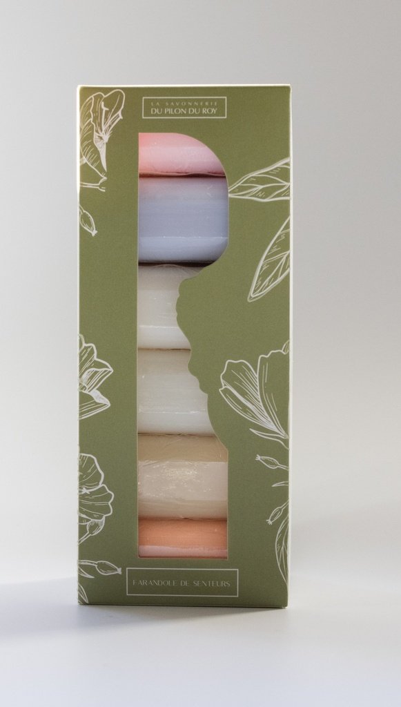La Savonnerie du Pilon du Roy, Authentic Marseille Soap 6-Bars Gift-Set ...