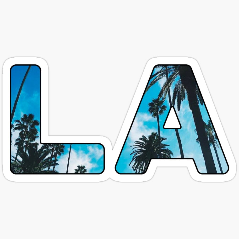 La Sticker Baseball Sticker, Football Sticker, Basketball Sticker ...